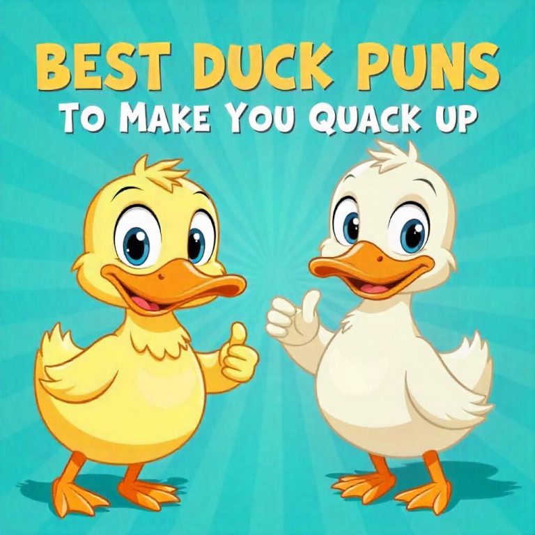 100+The Ultimate Collection of Duck Puns, Jokes, and Sayings